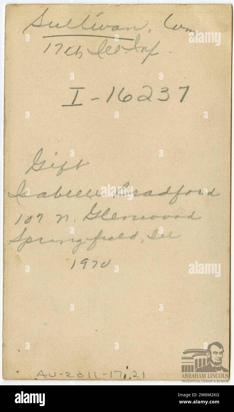 William sullivan Banque de photographies et d’images à haute résolution ...