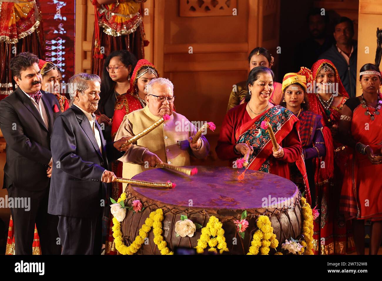 Shilpgram Utsav 2023 : Udaipur, Rajastan, Inde. West zone Cultural Centre organise Shilpgram ...