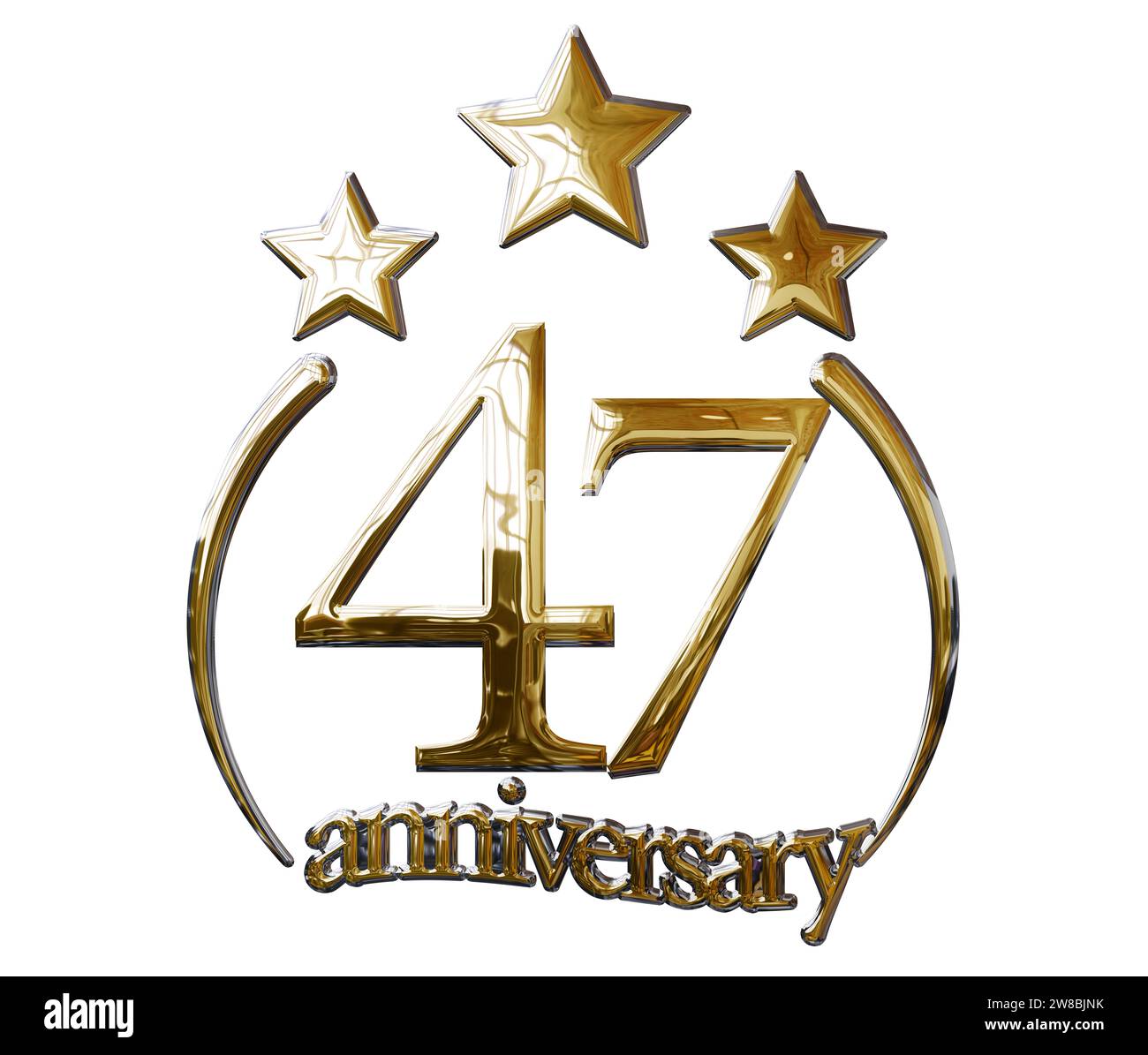 Anniversaire de 47 ans Banque d'images détourées - Alamy