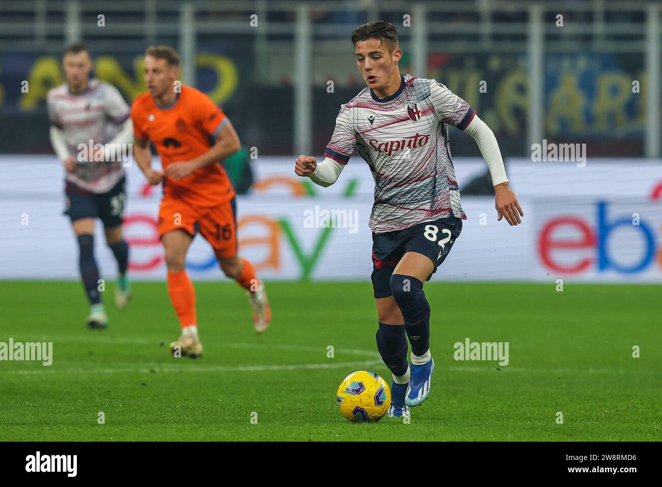 Kacper Urbanski du Bologna FC vu en action lors du match de football ...