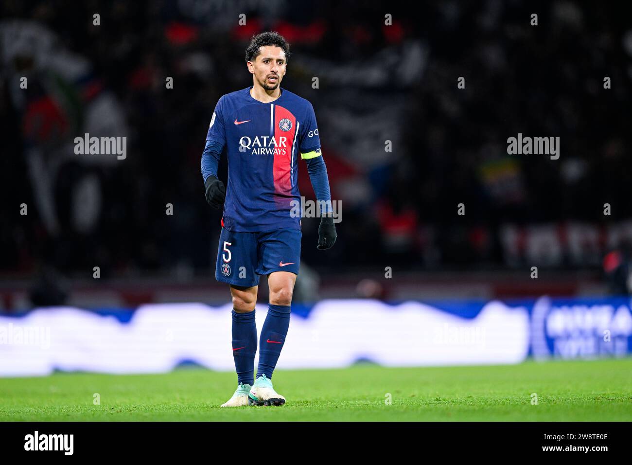Marquinhos Marcos Aoas Correa lors du match de Ligue 1 entre le PSG Paris Saint-Germain et le FC ...