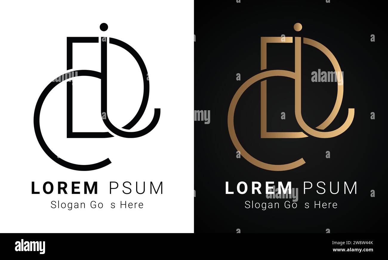 Lettre dj logo Banque de photographies et d’images à haute résolution ...