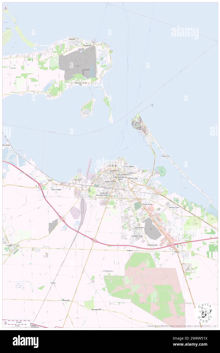 City of Sandusky, Erie County, City of Sandusky, Ohio, N 41 27' 23'', S ...