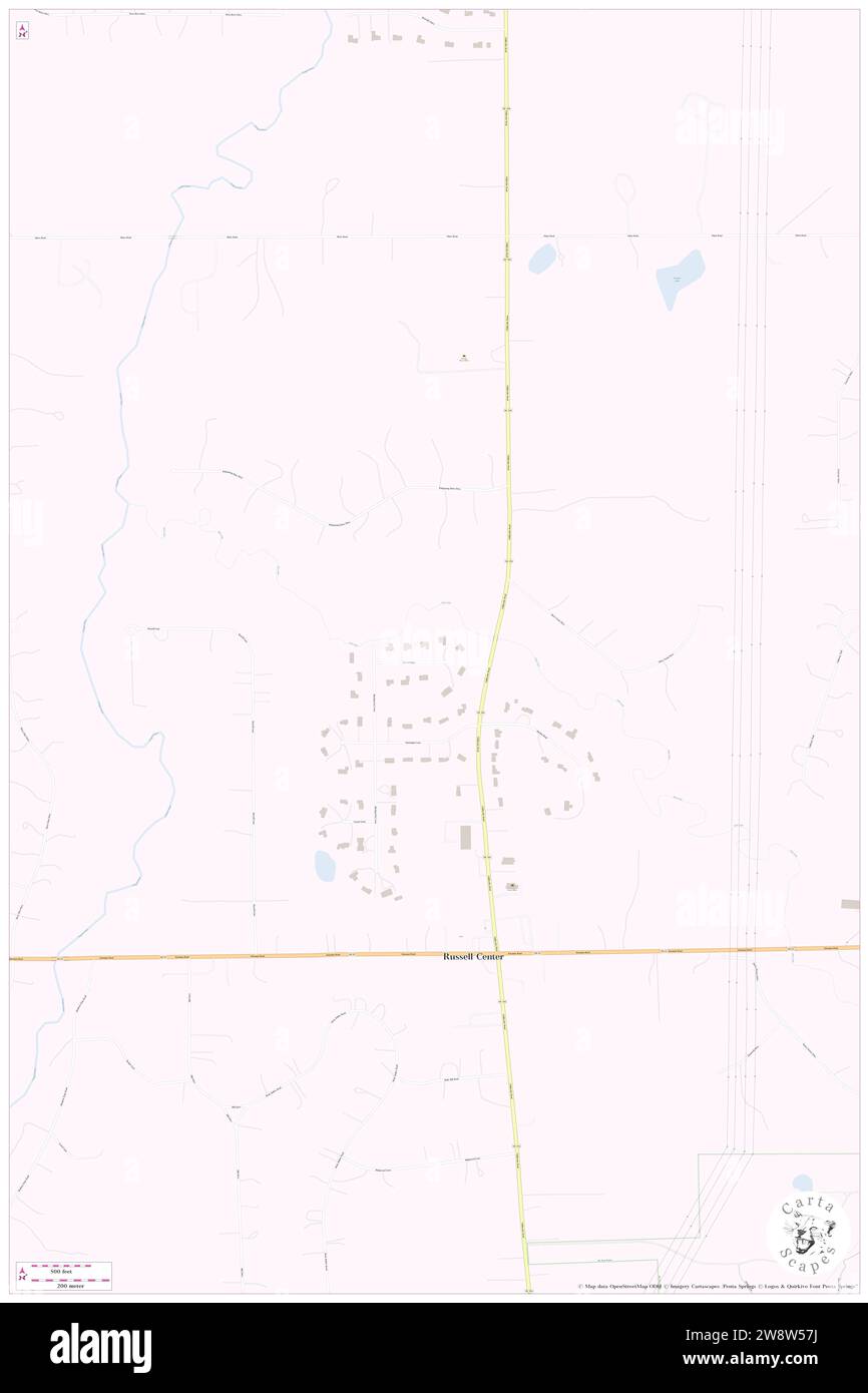 Township of Russell, Geauga County, Township of Russell, Ohio, N 41 28 ...
