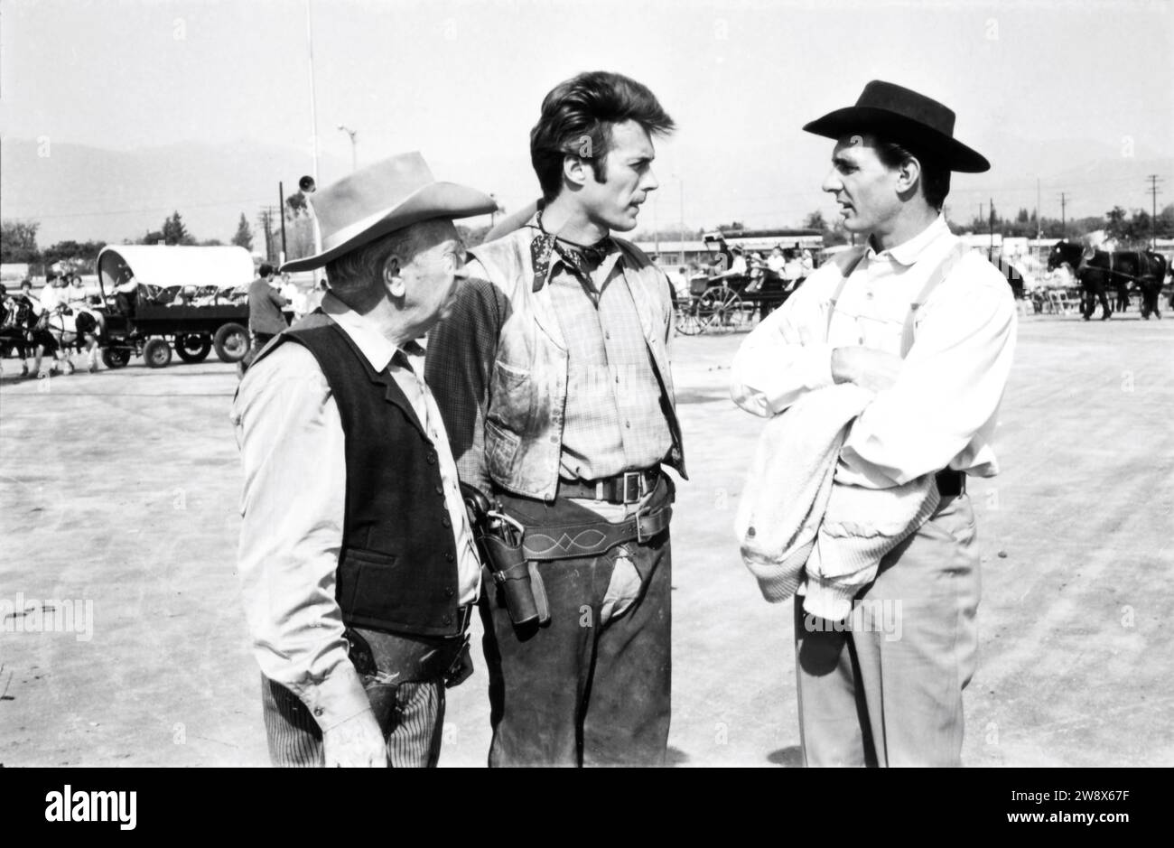 CLINT EASTWOOD circa 1963 Candid au moment où il apparaissait dans la ...