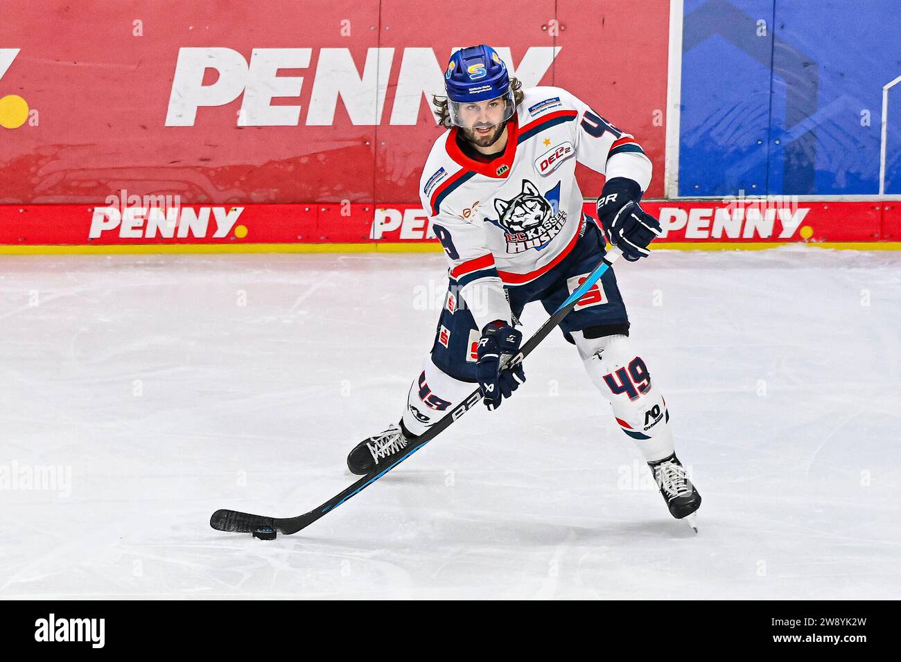 Eishockey - DEL 2 : Krefeld Pinguine vs Kassel Huskies am 22.12.2023 in ...