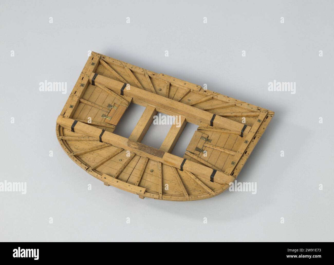 Modèle d'un Maintop, anonyme, v. 1821 modèle de démonstration modèle d ...