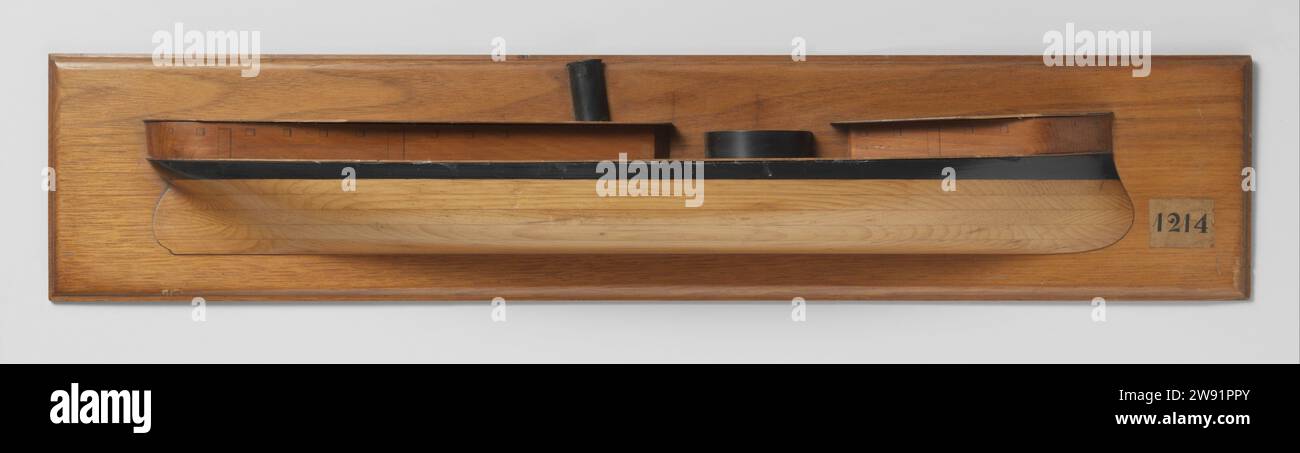 Demi-modèle d'un navire RAM cuirassé, Laird Brothers, modèle de navire ...