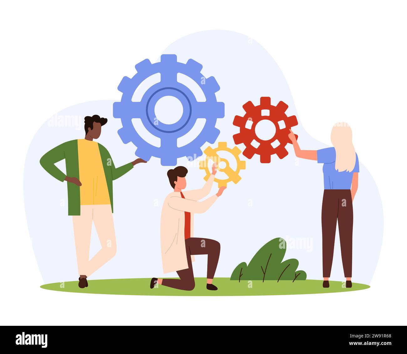 Organisation de l'entreprise, collaboration des employés pour ...