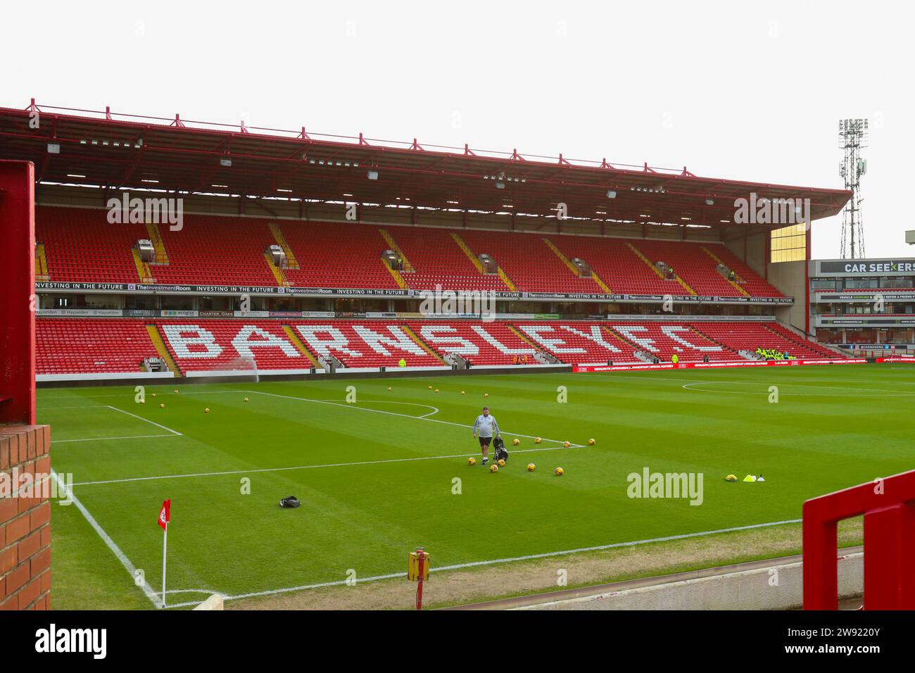 Oakwell Stadium, Barnsley, Angleterre - 23 décembre 2023 vue générale ...