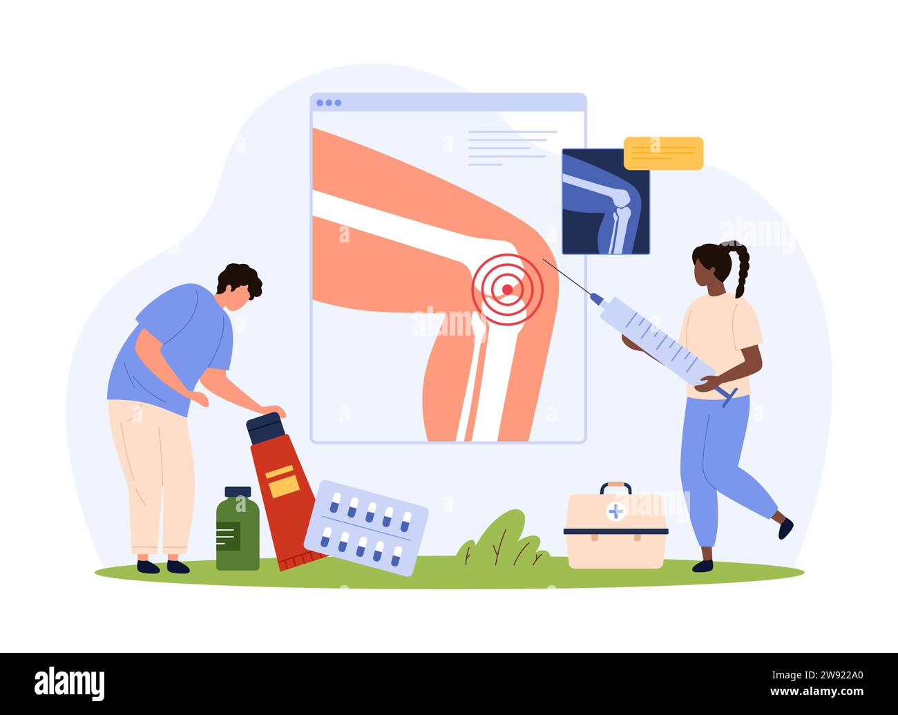 Joint medical group Banque d'images vectorielles - Alamy