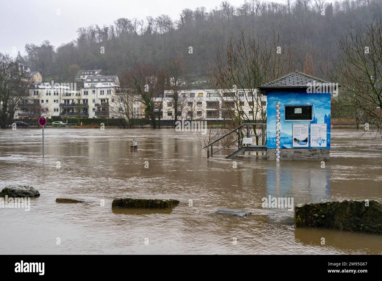 Hochwasser Ruhr Essen