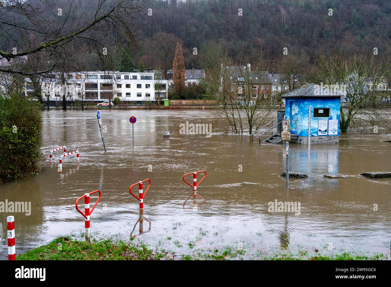 Hochwasser Ruhr Essen