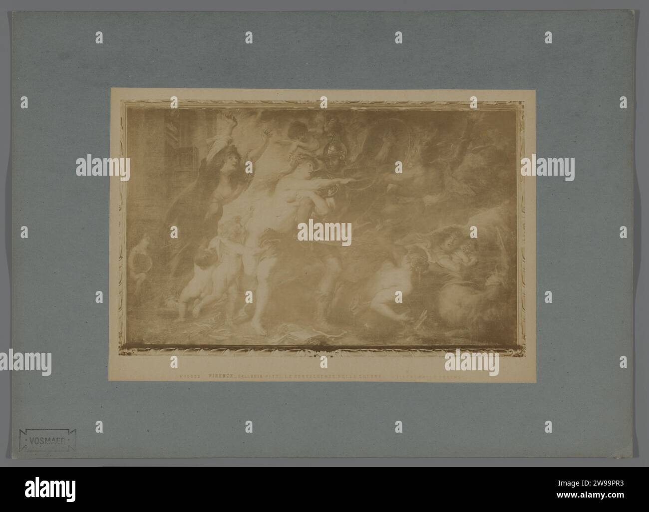 Production photographique du tableau le Conseguenze della Guerra de ...