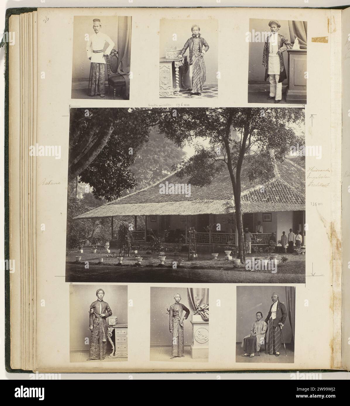 House and six portraits, Woodbury & page, 1863 - 1866 Photography Album ...