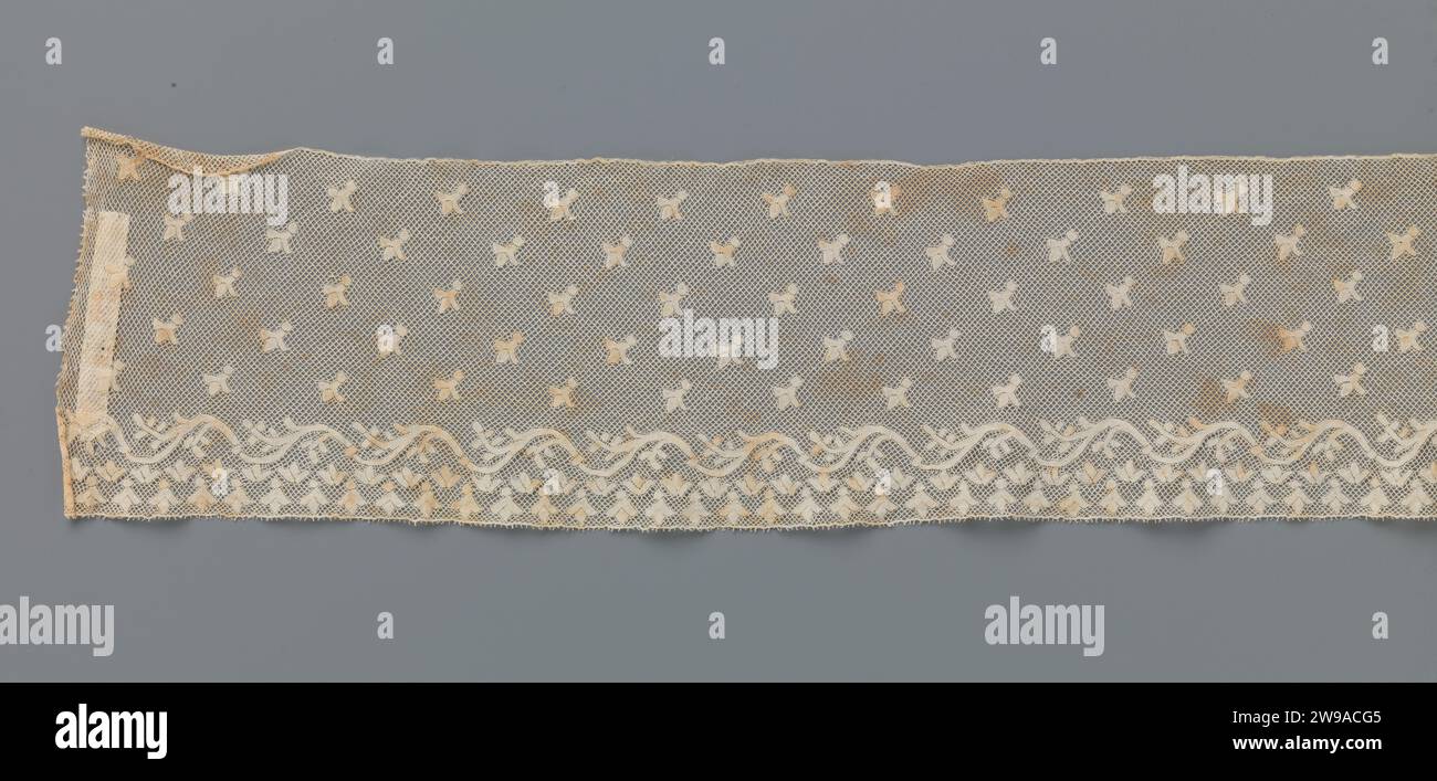 Bande avec motif d'étalement au-dessus de la ligne ondulée avec des ...