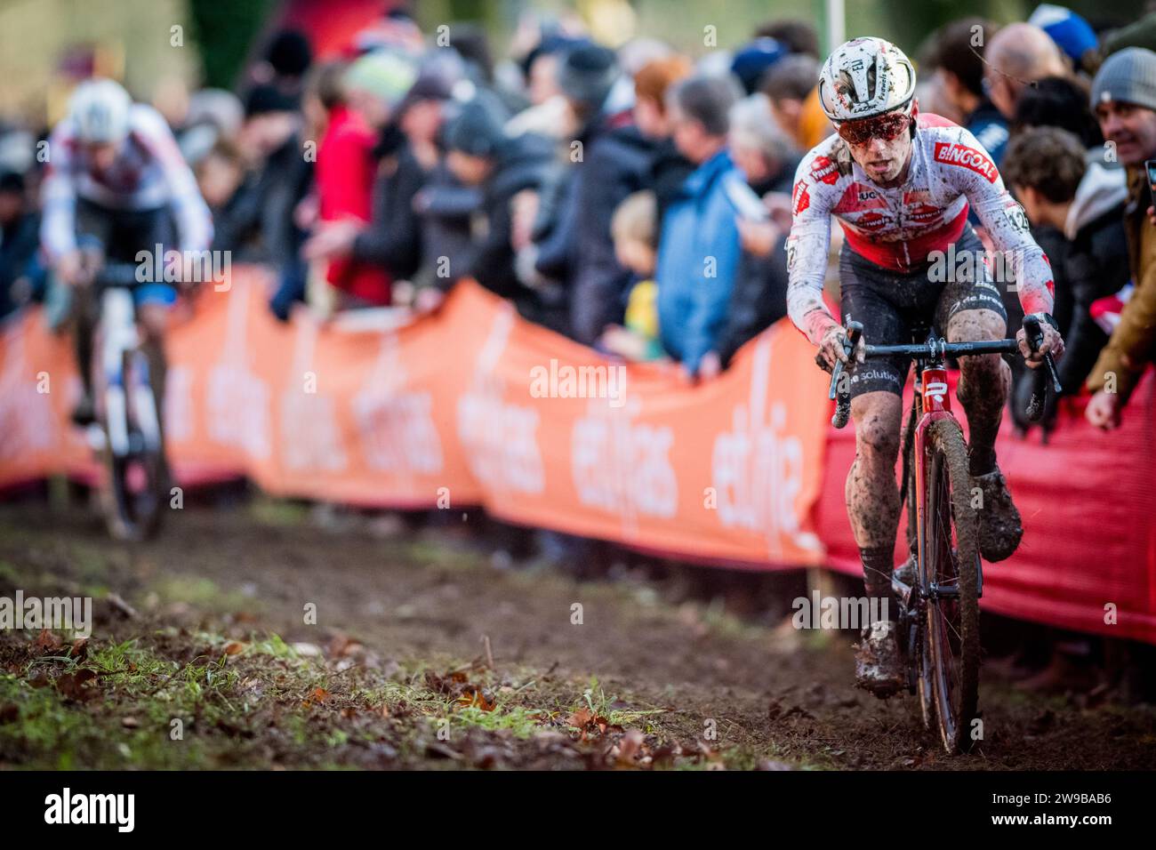 Gavere, Belgique. 26 décembre 2023. Le Belge Eli Iserbyt photographié ...