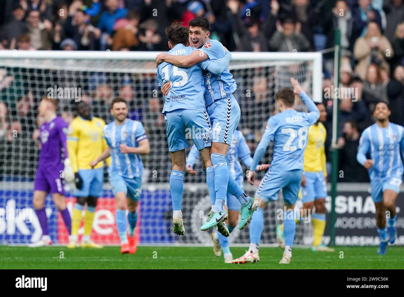 Coventry, Royaume-Uni. 26 décembre 2023. Le défenseur de Coventry City ...