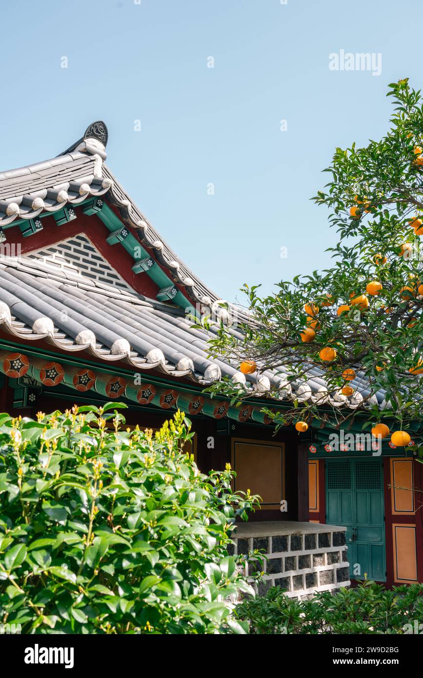 Jeju samseonghyeol shrine Banque de photographies et d’images à haute ...