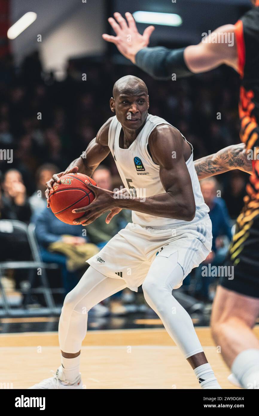 Paris, France. 26 décembre 2023. Bandja SY (Paris) lors du match de ...