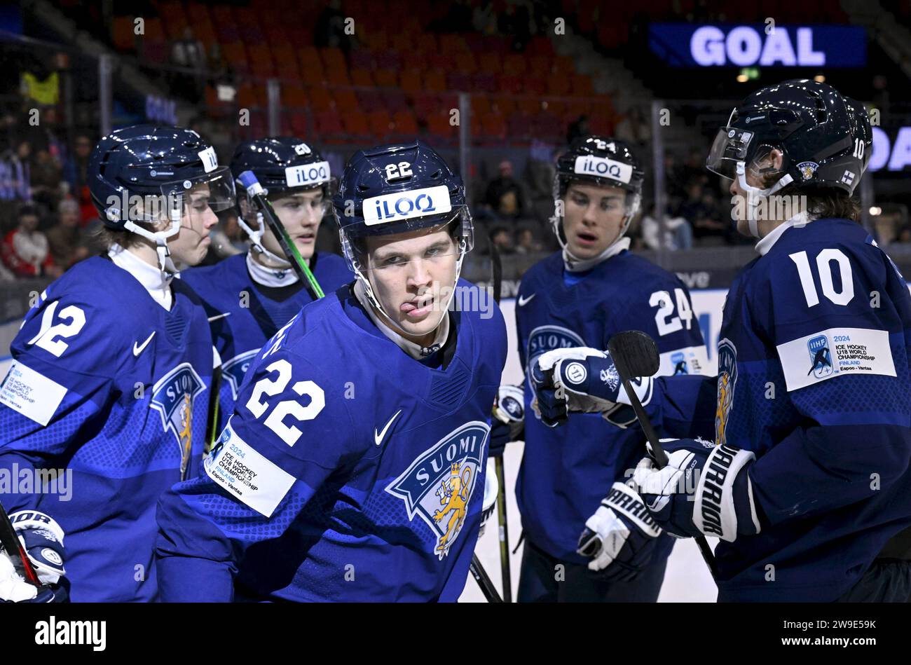 Gothenburg, Suède. 27 décembre 2023. Kasper Halttunen, de Finlande (22 ...
