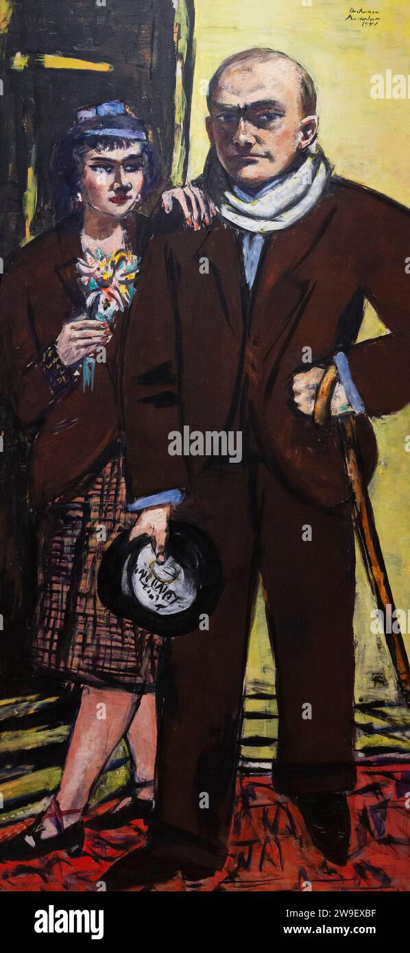 Max beckmann double portrait Banque de photographies et d’images à ...