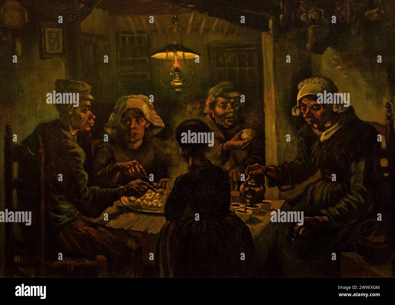 The potato eaters, vincent van gogh Banque de photographies et d’images ...