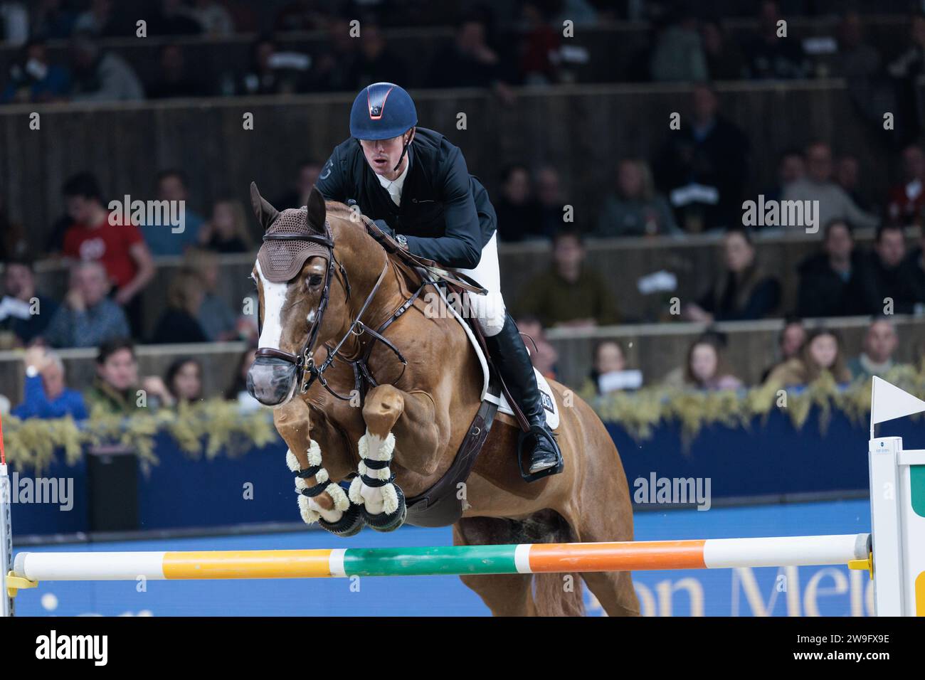 Jos Verlooy de Belgique avec Nixon van 'T Meulenhof lors de la ...