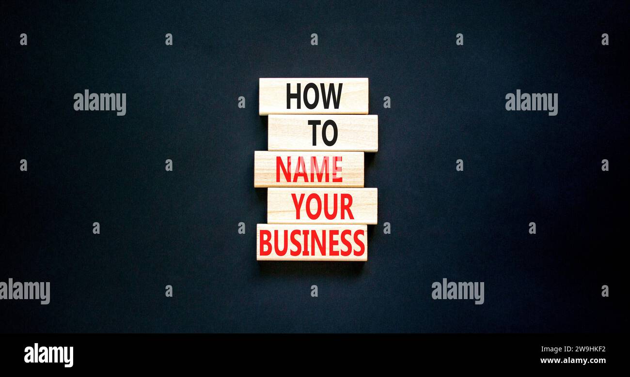 Comment nommer votre symbole commercial. Mots conceptuels Comment ...