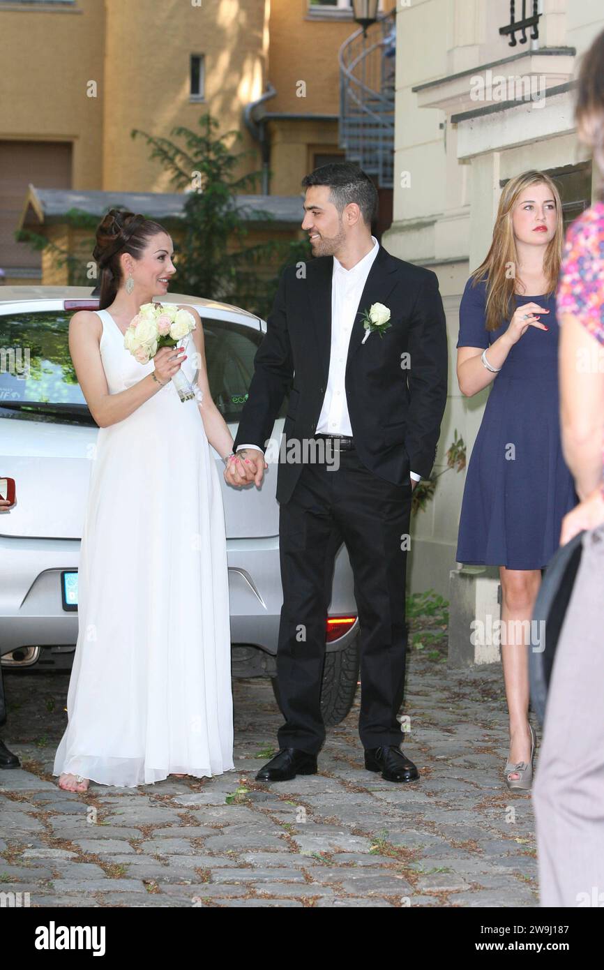 HOCHZEIT von Bushido 33 / Anis Mohamed Youssef Ferchichi und seine schwangere Freundin Anna ...