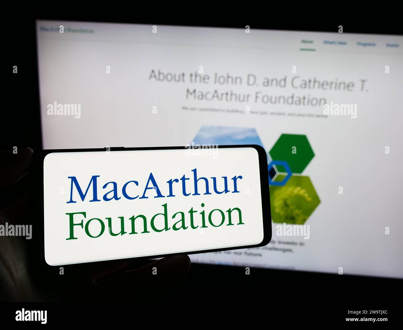 Logo de la fondation macarthur Banque de photographies et d’images à ...
