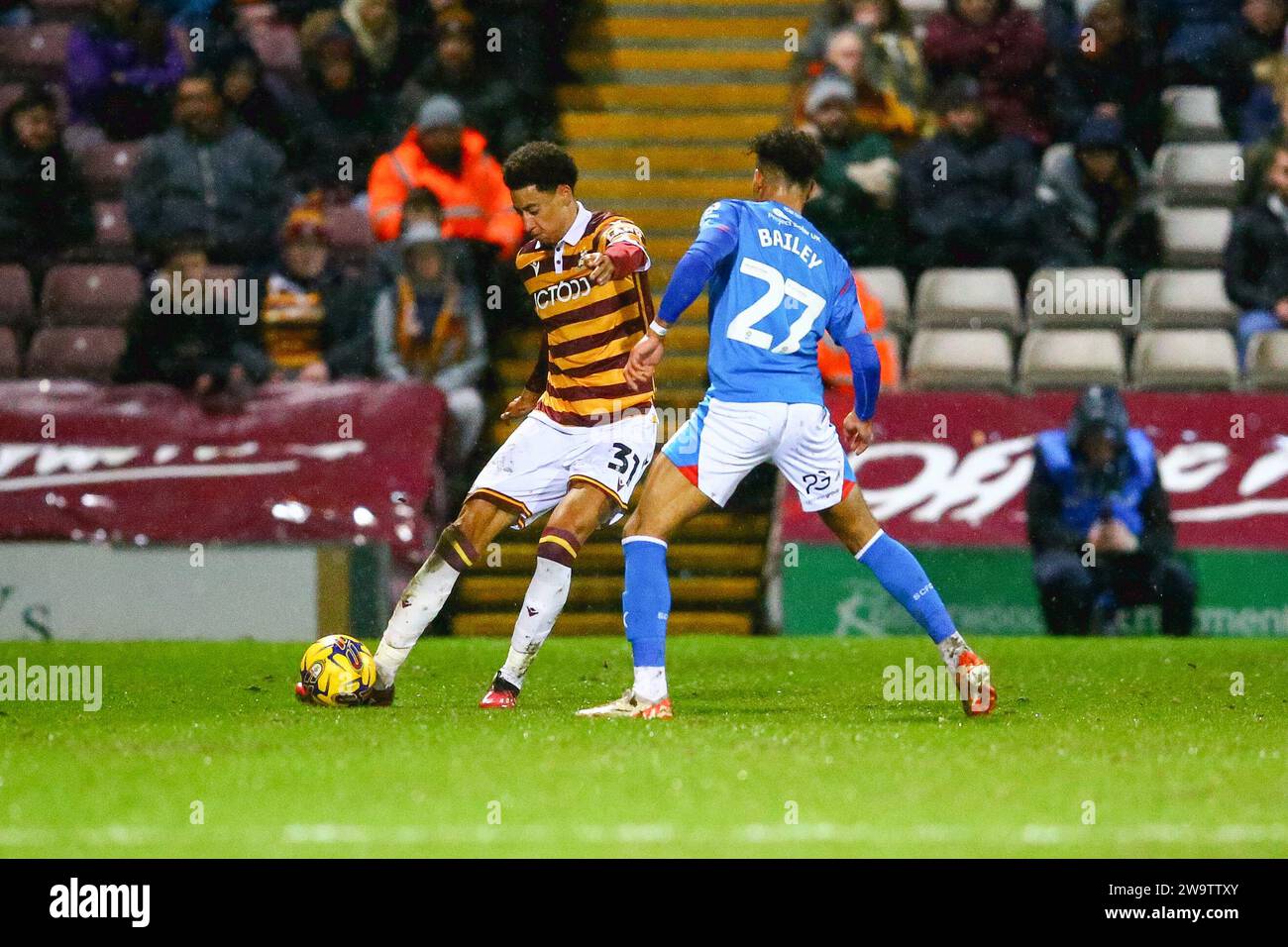 The University of Bradford Stadium, Bradford, Angleterre - 29 décembre ...