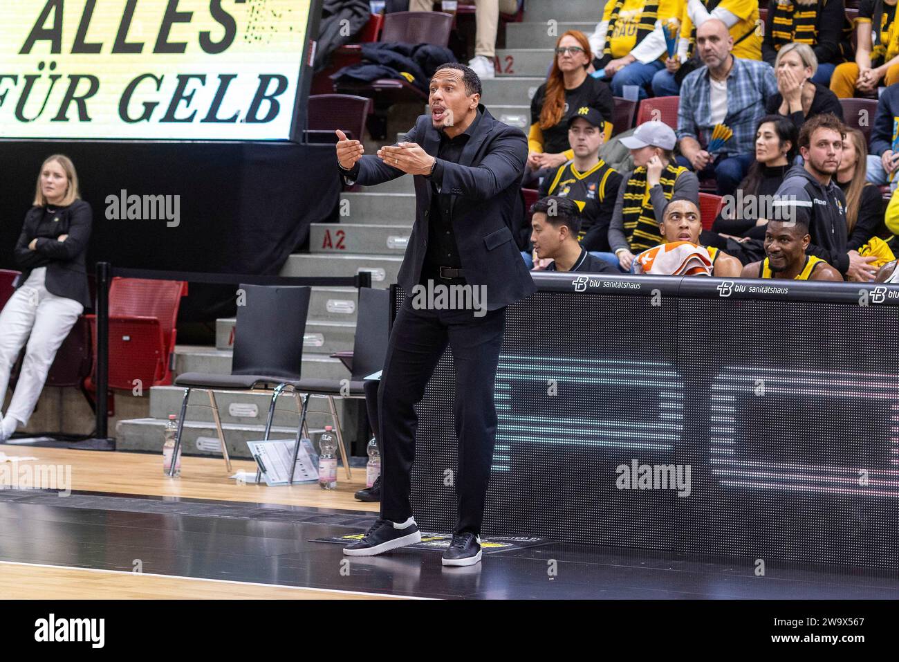 David McCray (MHP Riesen Tuebingen, entraîneur adjoint) GER, MHP Riesen ...