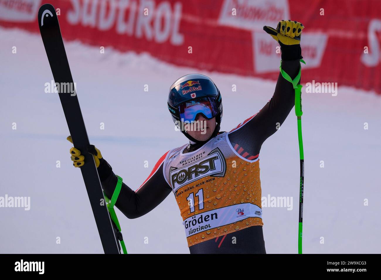 James Crawford (CAN) participe à la coupe du monde de ski alpin Audi ...