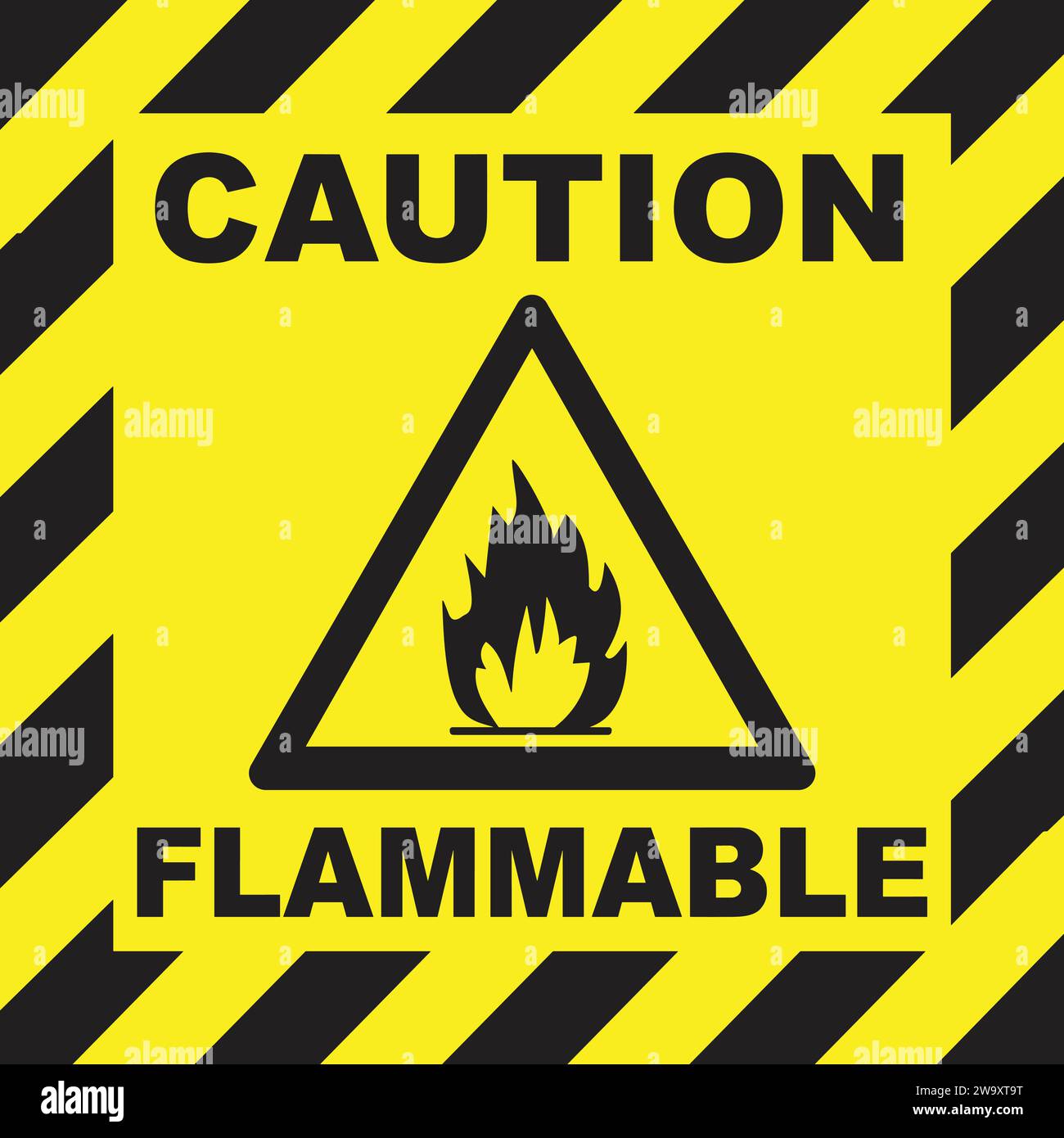 Liquide inflammable Banque d'images vectorielles - Alamy