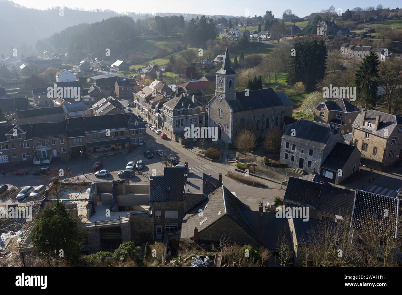 Comblain la tour Banque de photographies et d’images à haute résolution ...