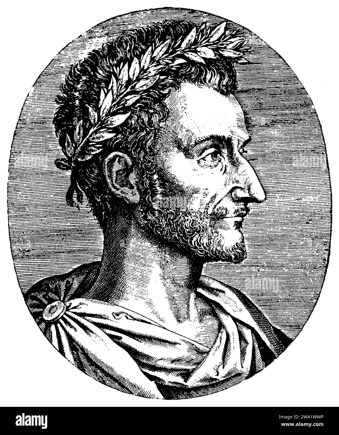 Portrait de pierre de ronsard Banque d'images noir et blanc - Alamy