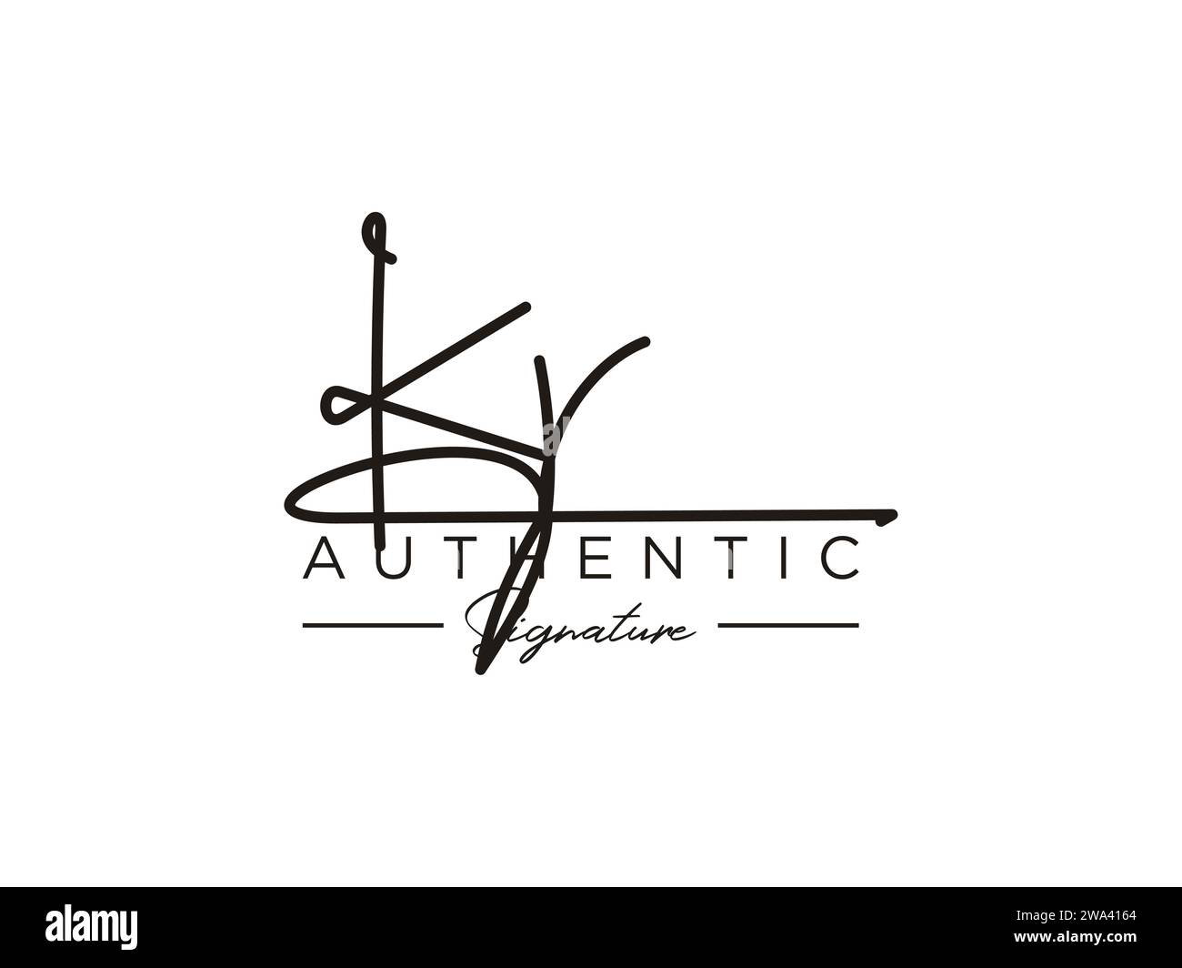 Signature kr Banque de photographies et d’images à haute résolution - Alamy