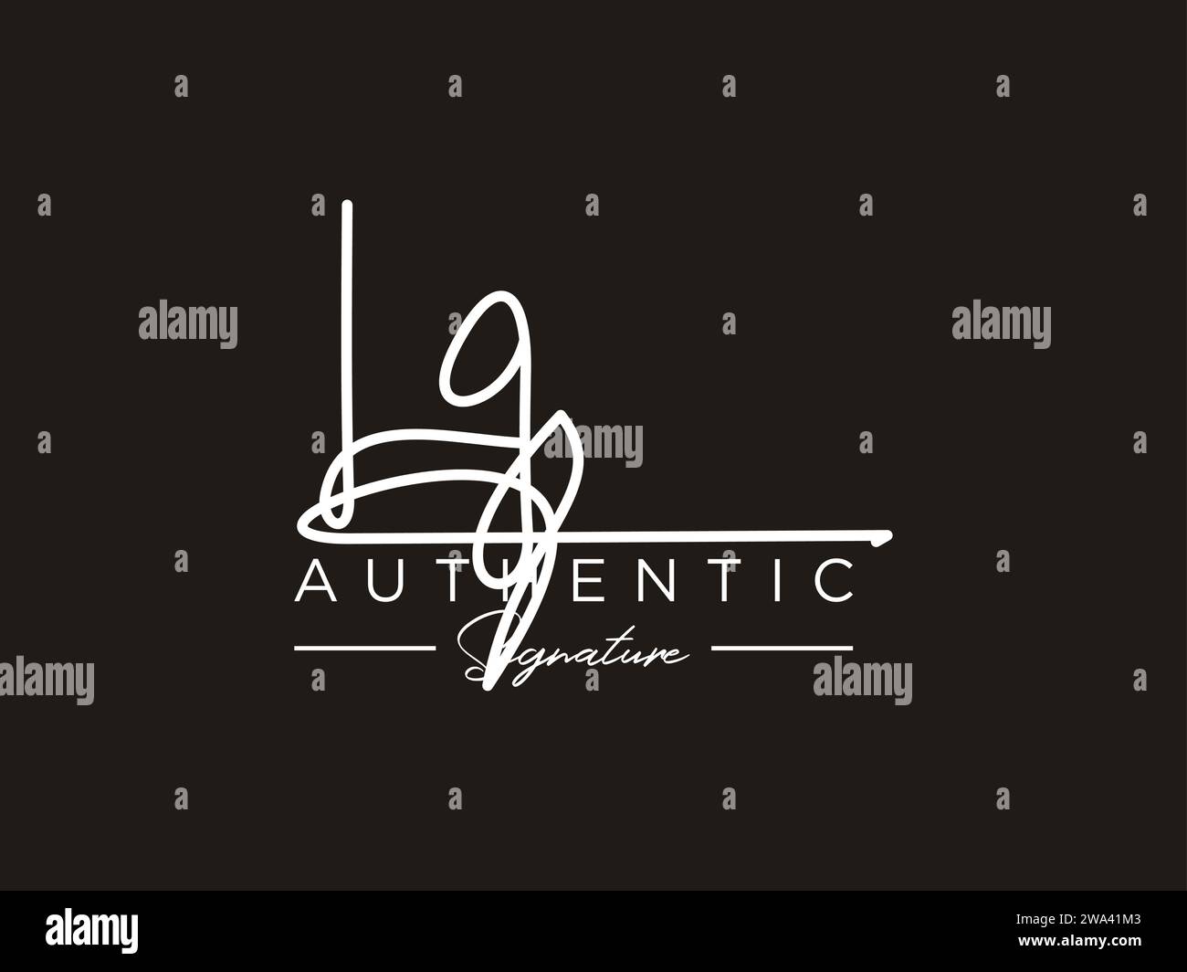 Lg alphabet Banque d'images vectorielles - Alamy