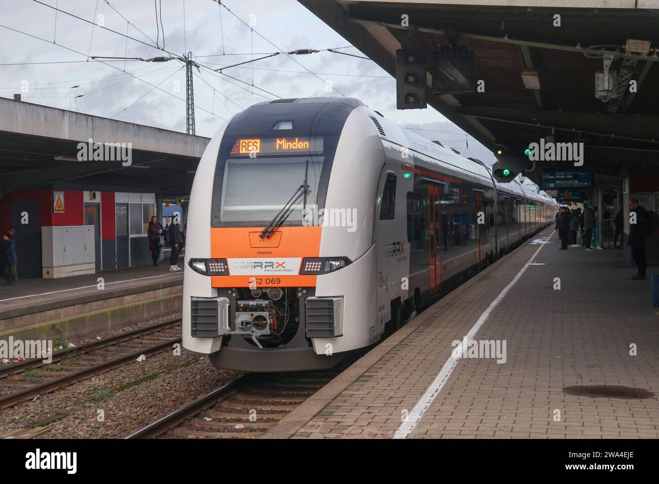 Eisenbahnverkehr Hamm Westf. HBF - RRX, Rhein-Ruhr-Express ...