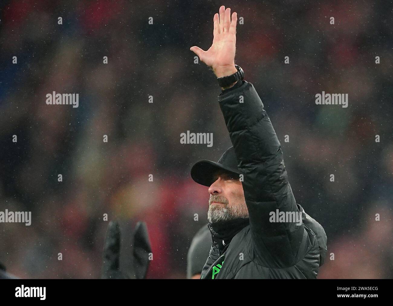 L'entraîneur de Liverpool Jurgen Klopp lors du match de Premier League ...