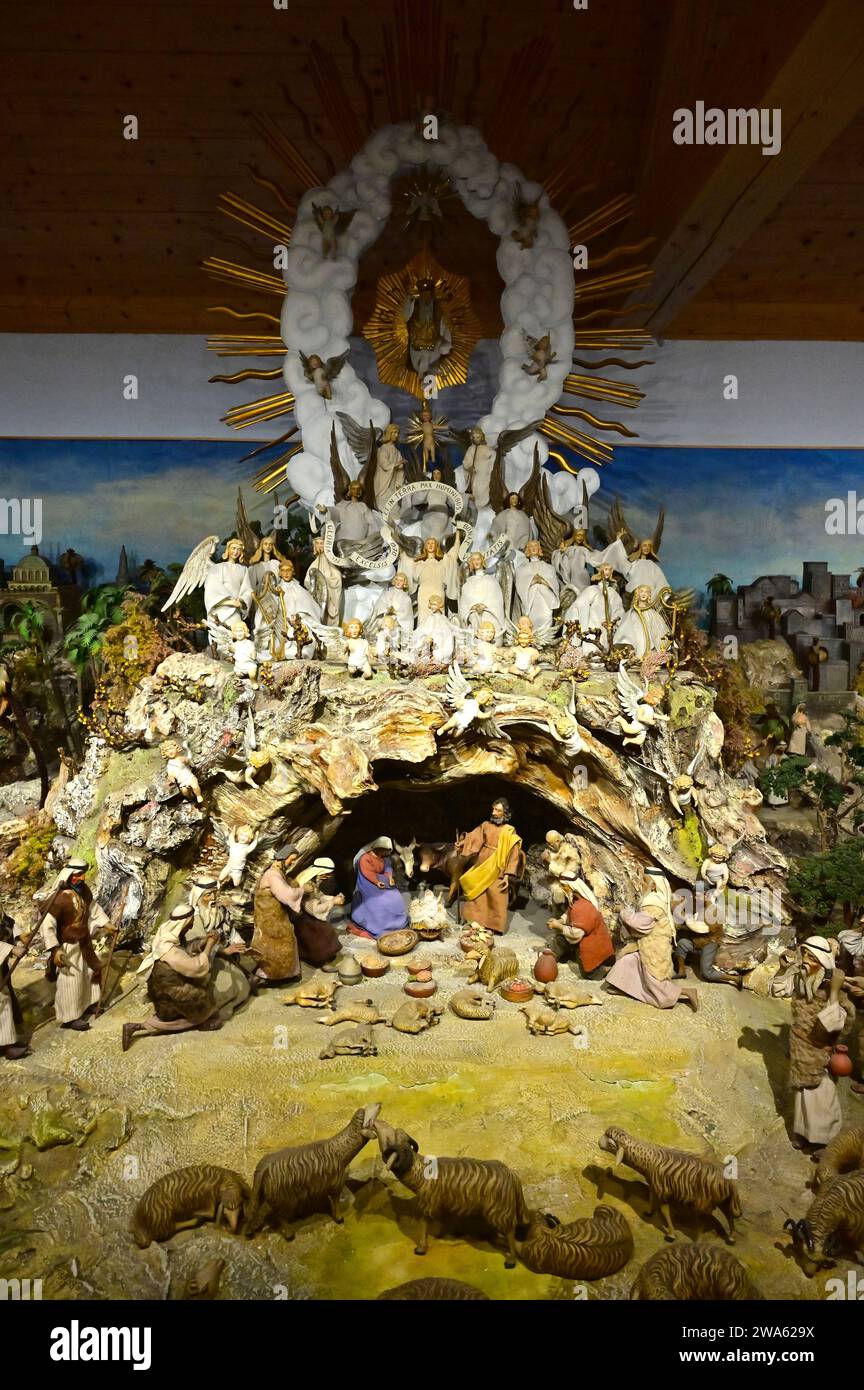 Christkindl Steyr Autriche - 12 27 2023 - scène de la nativité de ...