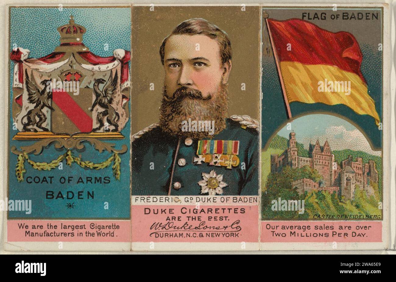 Frederic, Grand-Duc de Baden, de la série Rulers, Flags, and Coats of ...