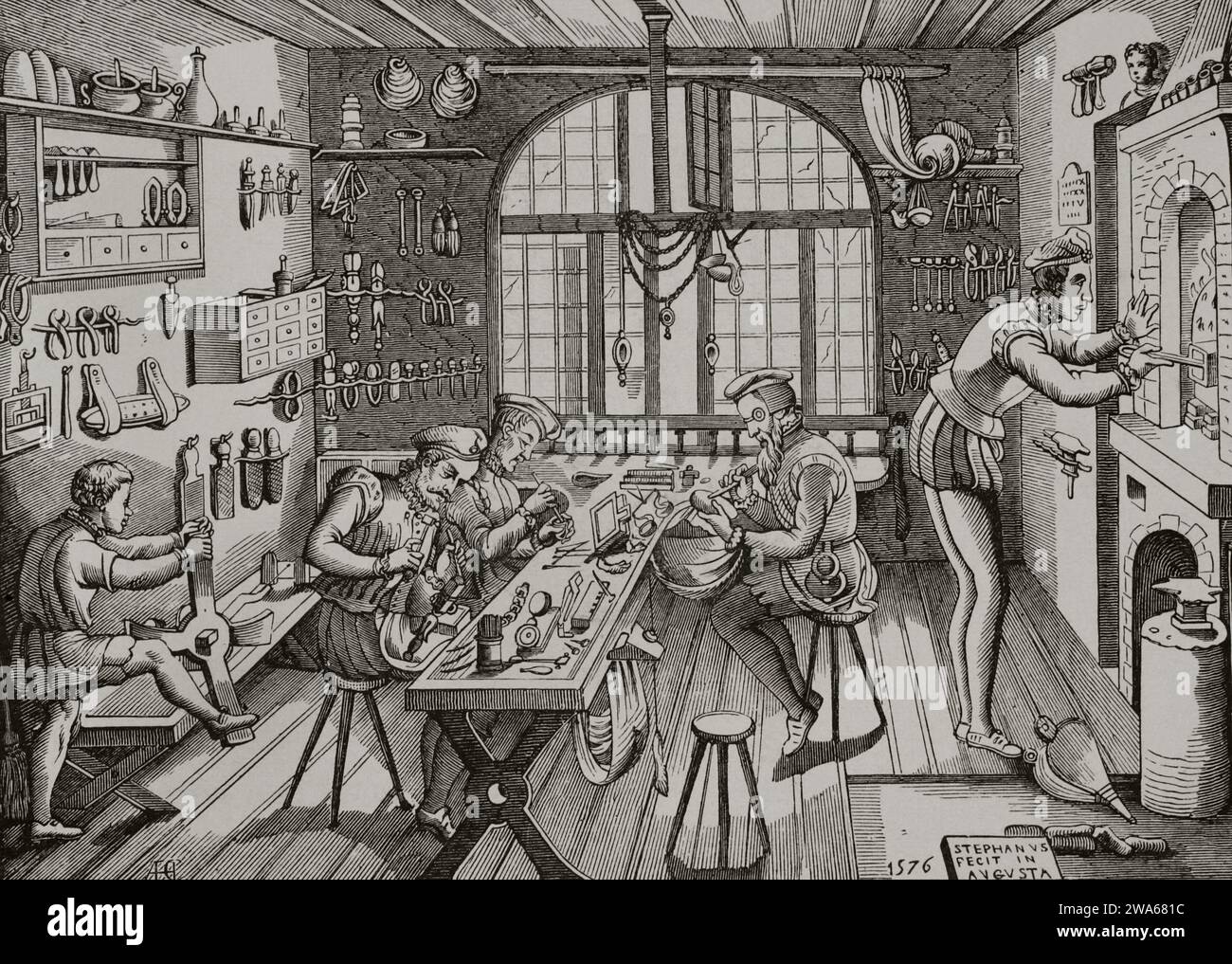 Orfèvre de la renaissance Banque de photographies et d’images à haute ...