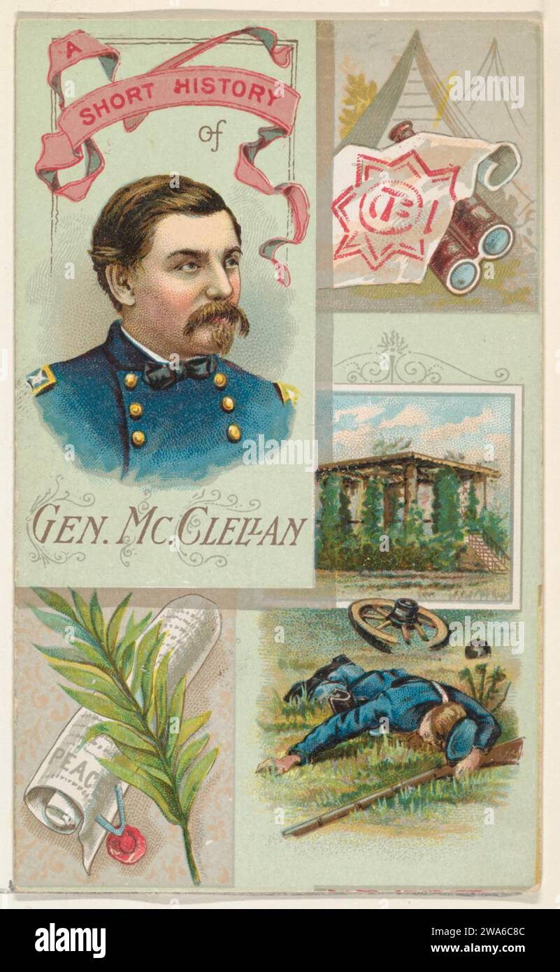 A Short History : General George B. McClellan, de la série histoires ...