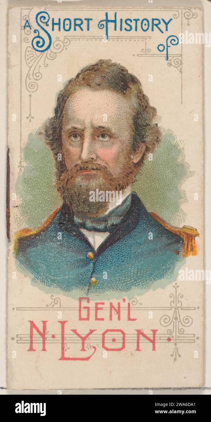 A Short History of General Nathaniel Lyon, tiré de la série de livrets ...