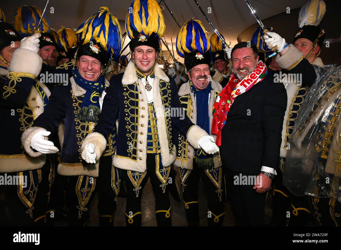 Kölner Karneval Dreigestirn für die Karnevalsession 2023 / 2024. de ...