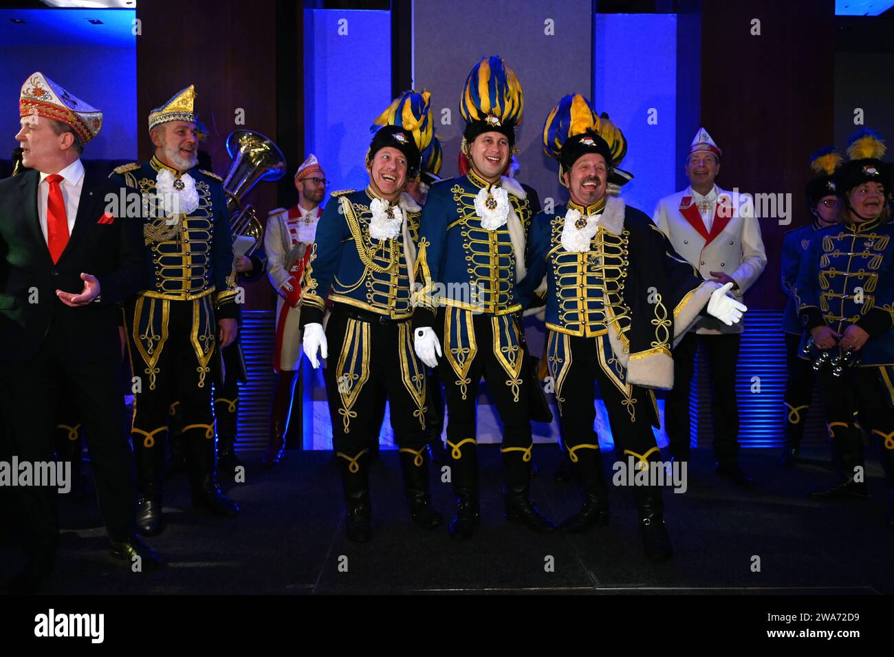 Kölner Karneval Dreigestirn für die Karnevalsession 2023 / 2024. de ...
