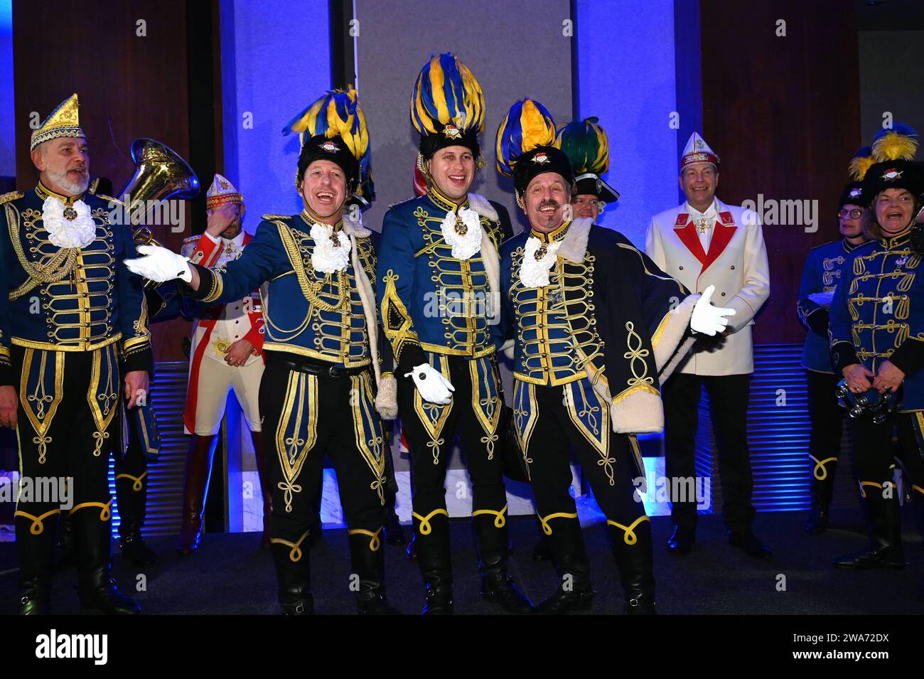 Kölner Karneval Dreigestirn für die Karnevalsession 2023 / 2024. de ...