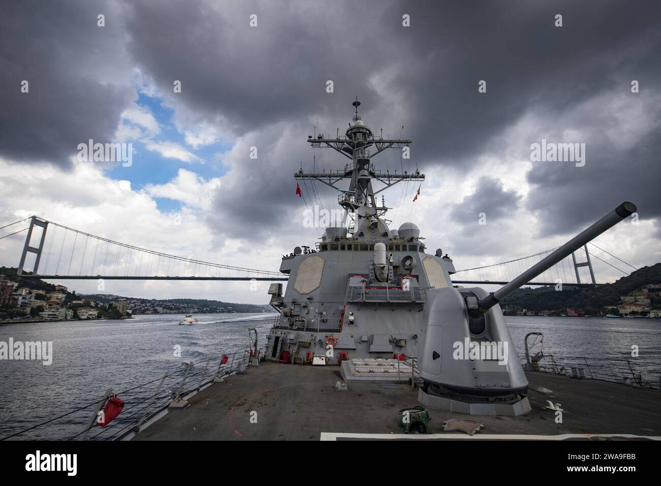 Forces militaires AMÉRICAINES. 180720JI086-099 DÉTROIT DU BOSPHORE (20 ...